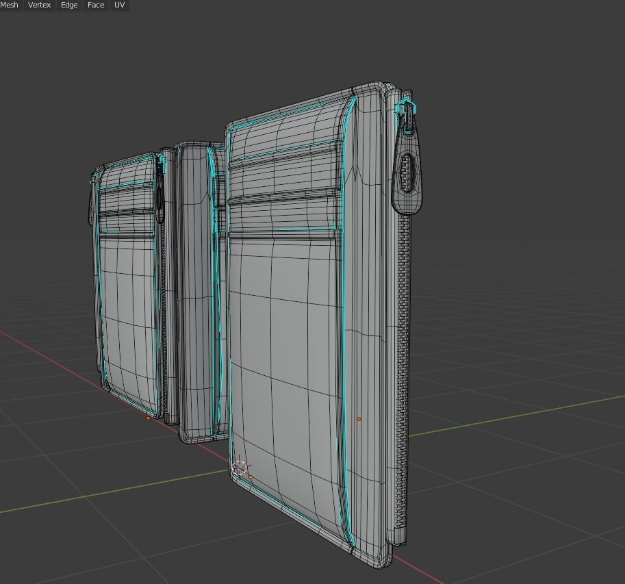 Wallet free VR / AR / low-poly 3D model | CGTrader