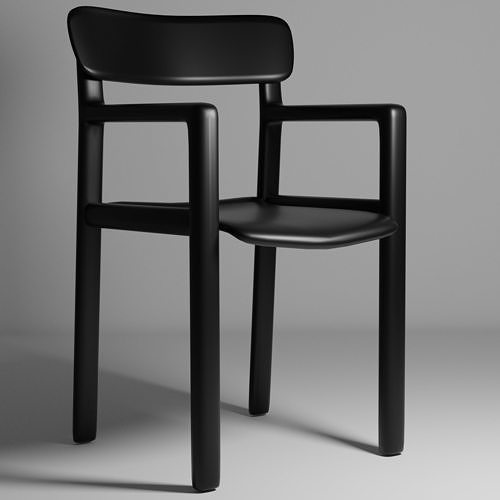 3D model Plastic chair low-poly VR / AR / low-poly | CGTrader