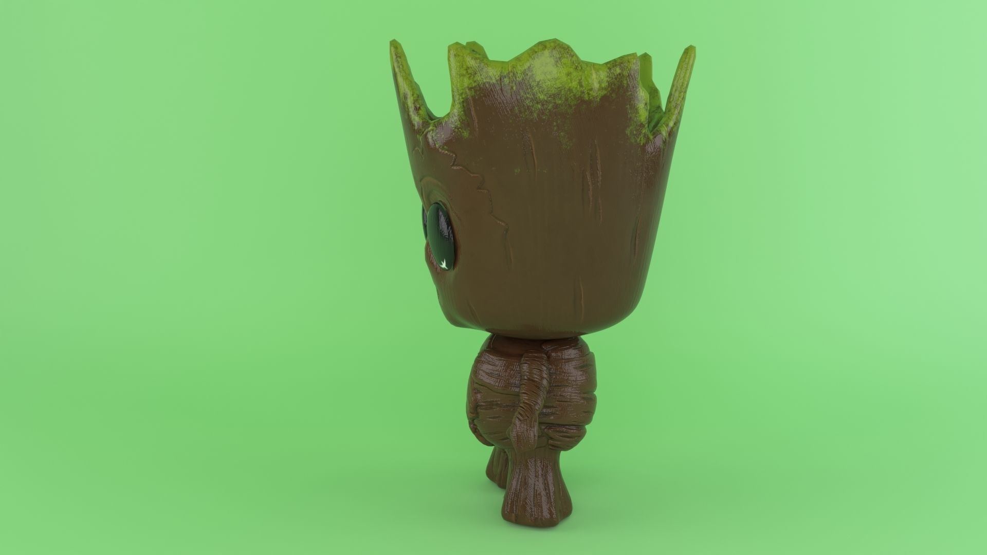 Groot Toy free 3D model | CGTrader