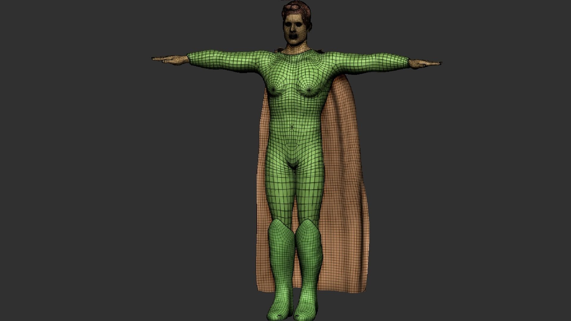 3D model Superman VR / AR / low-poly | CGTrader