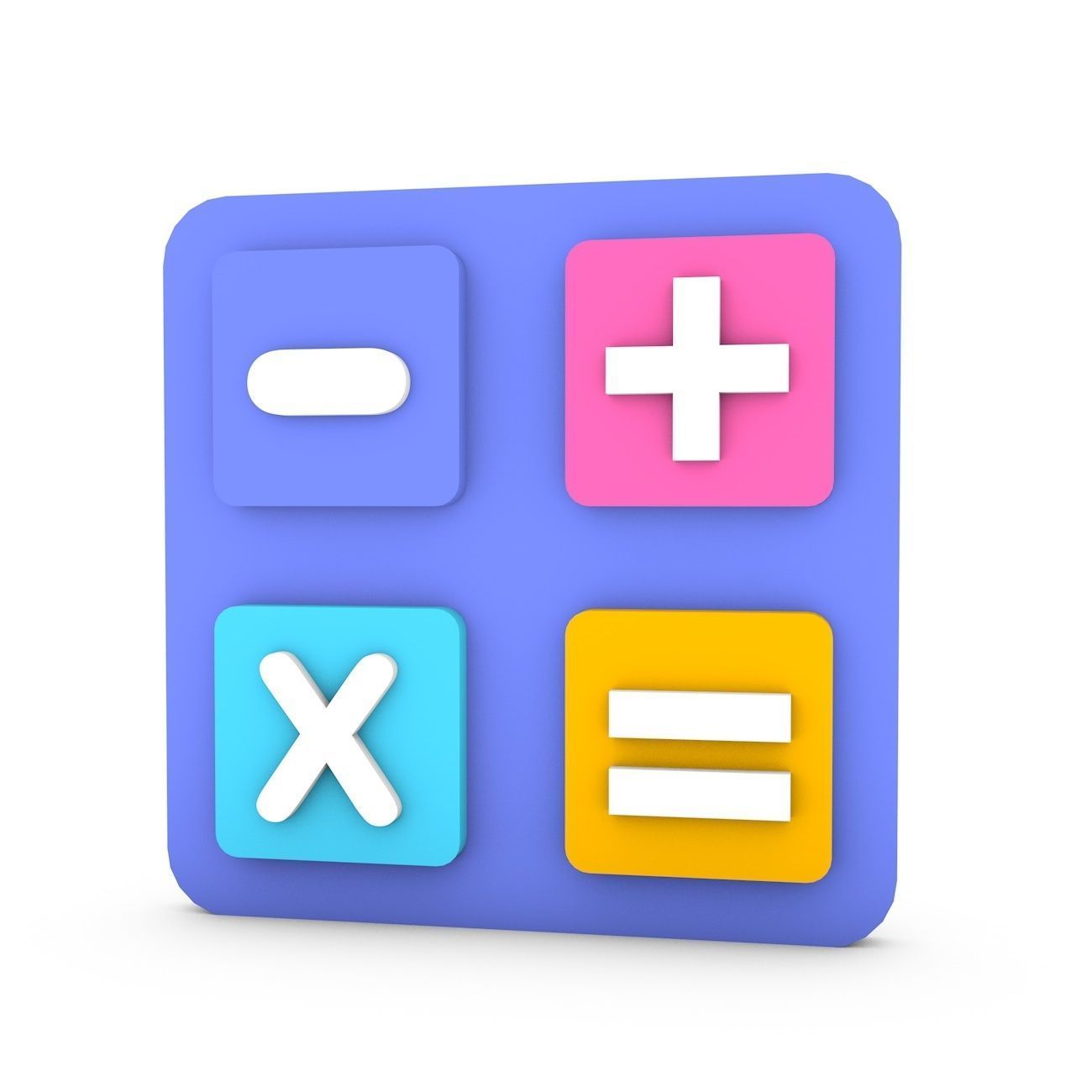 Financial icon Set 3D model | CGTrader