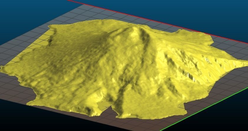 3D model Segula island Alaska high resolution Elevation 3D print and VR ...