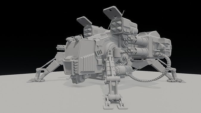 War Machine 3D model | CGTrader