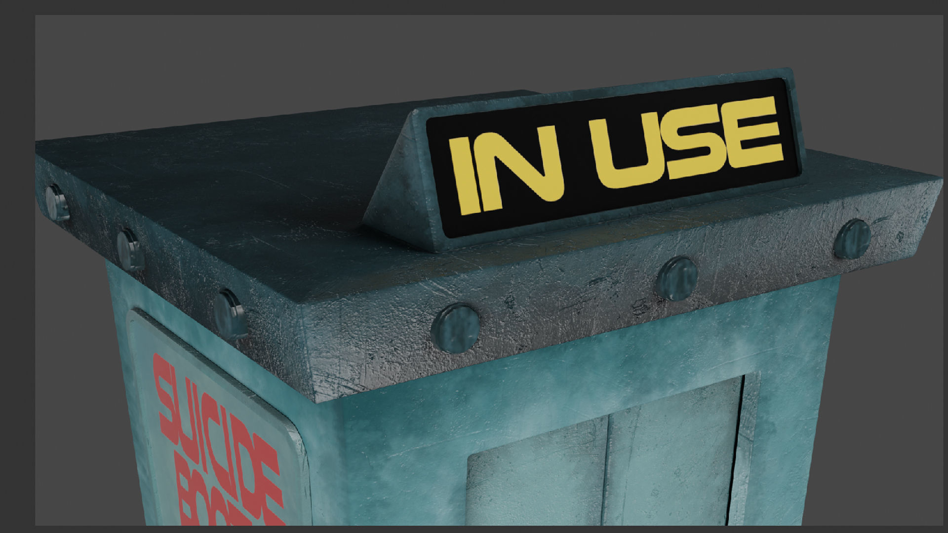 Futurama - Suicide Booth - 3D model | CGTrader