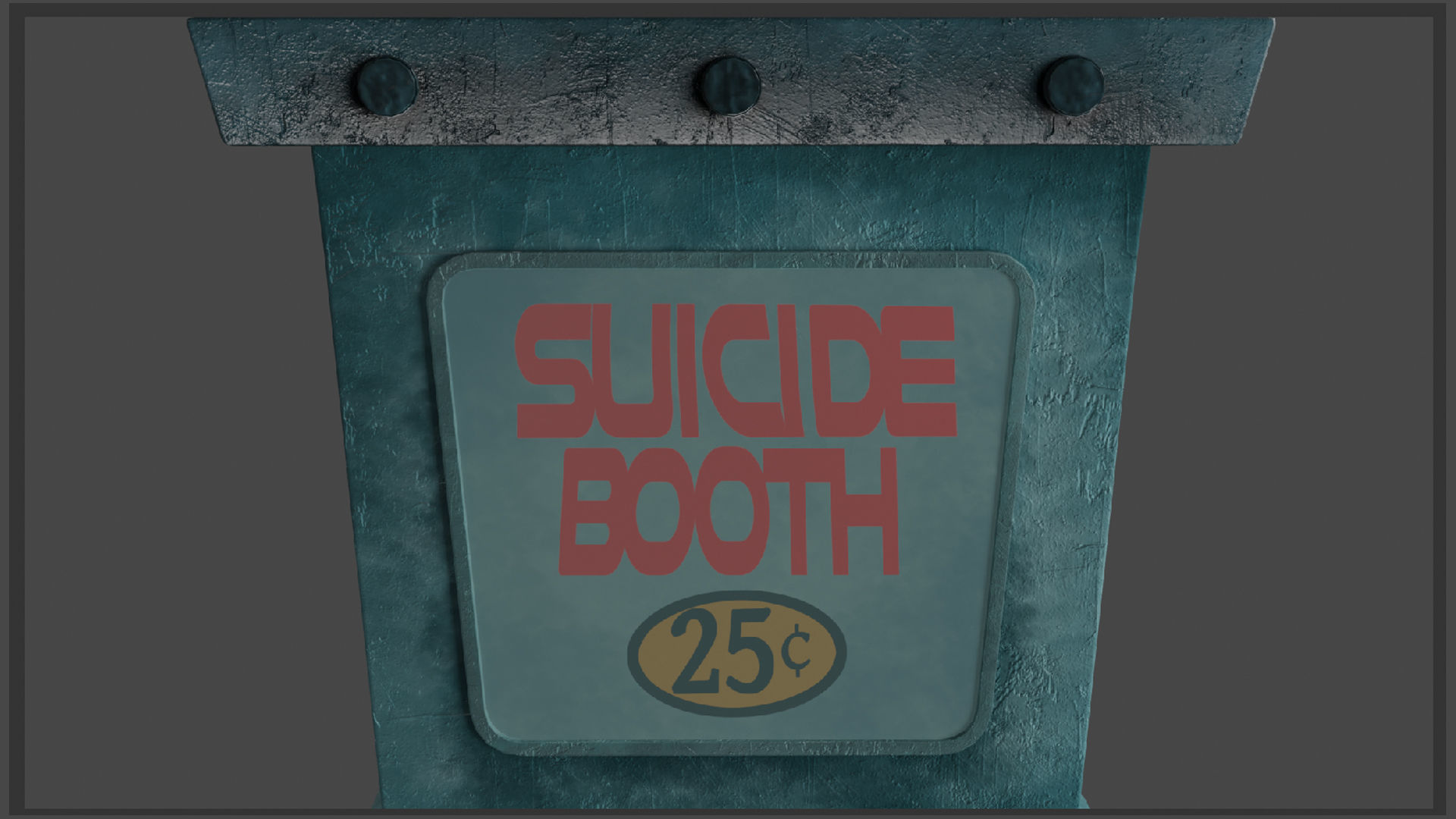Futurama - Suicide Booth - 3D model | CGTrader