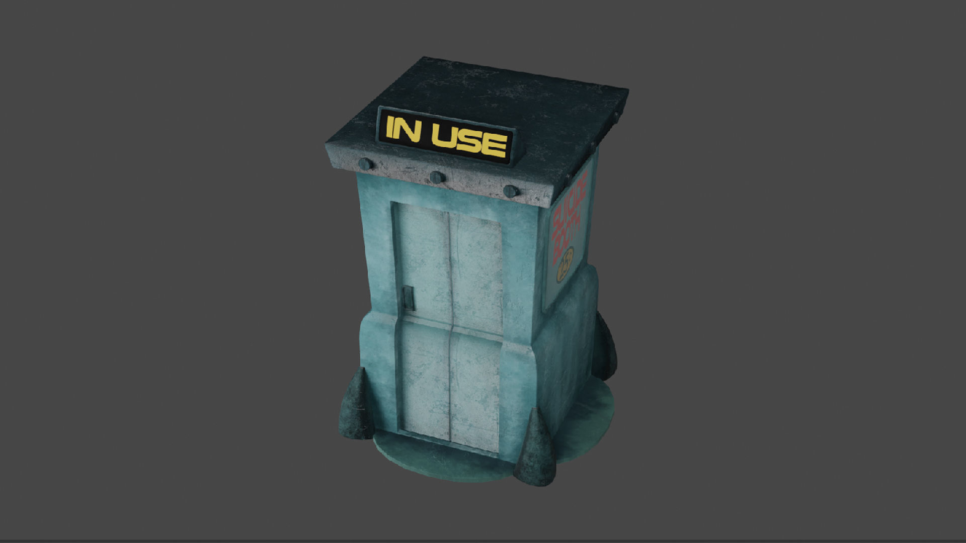 Futurama - Suicide Booth - 3D model | CGTrader