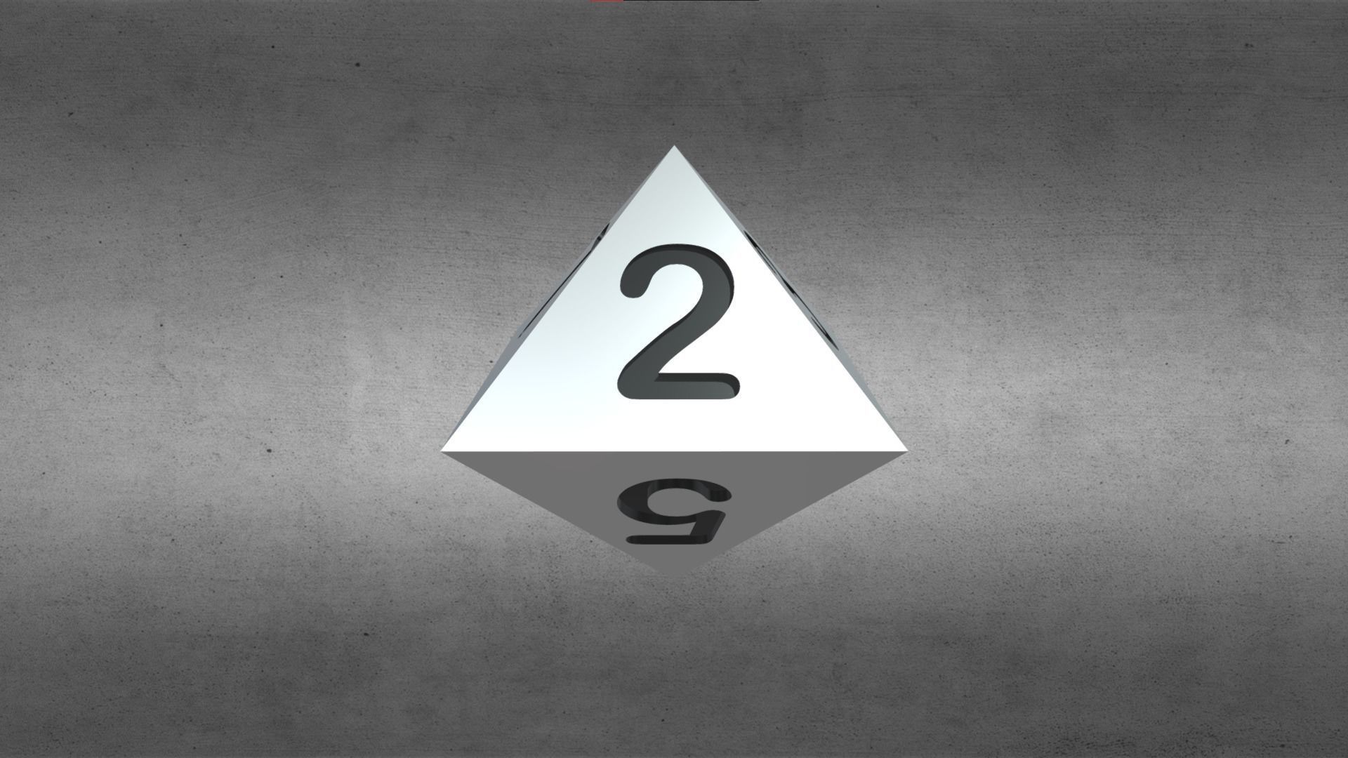 Dungeons and Dragons D8 Die 3D model | CGTrader