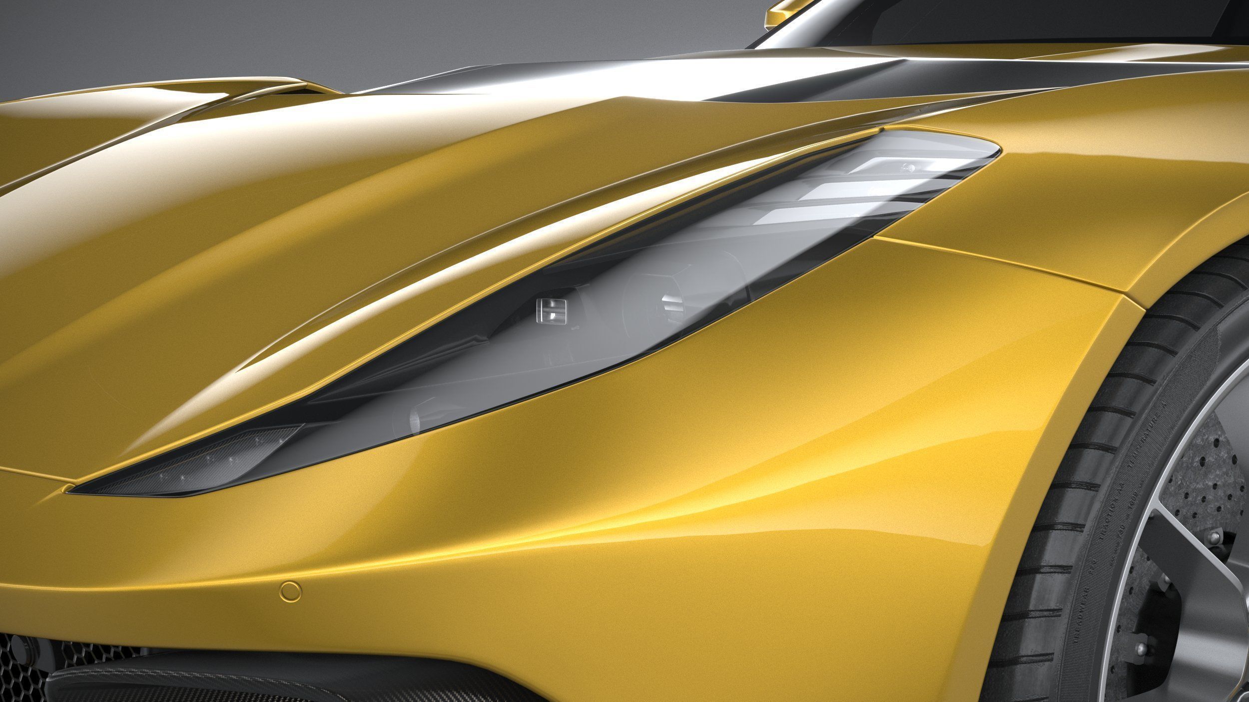 Ferrari 812 Competizione Aperta 2021 3D model | CGTrader