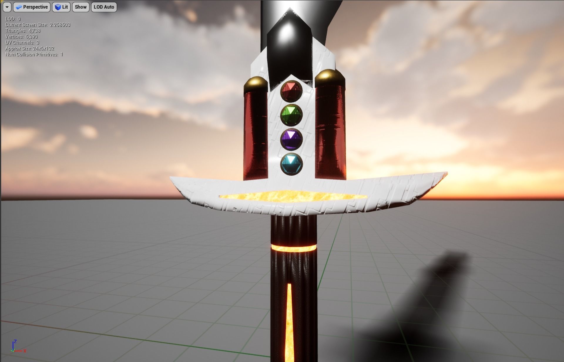 Energy Sword free 3D model | CGTrader