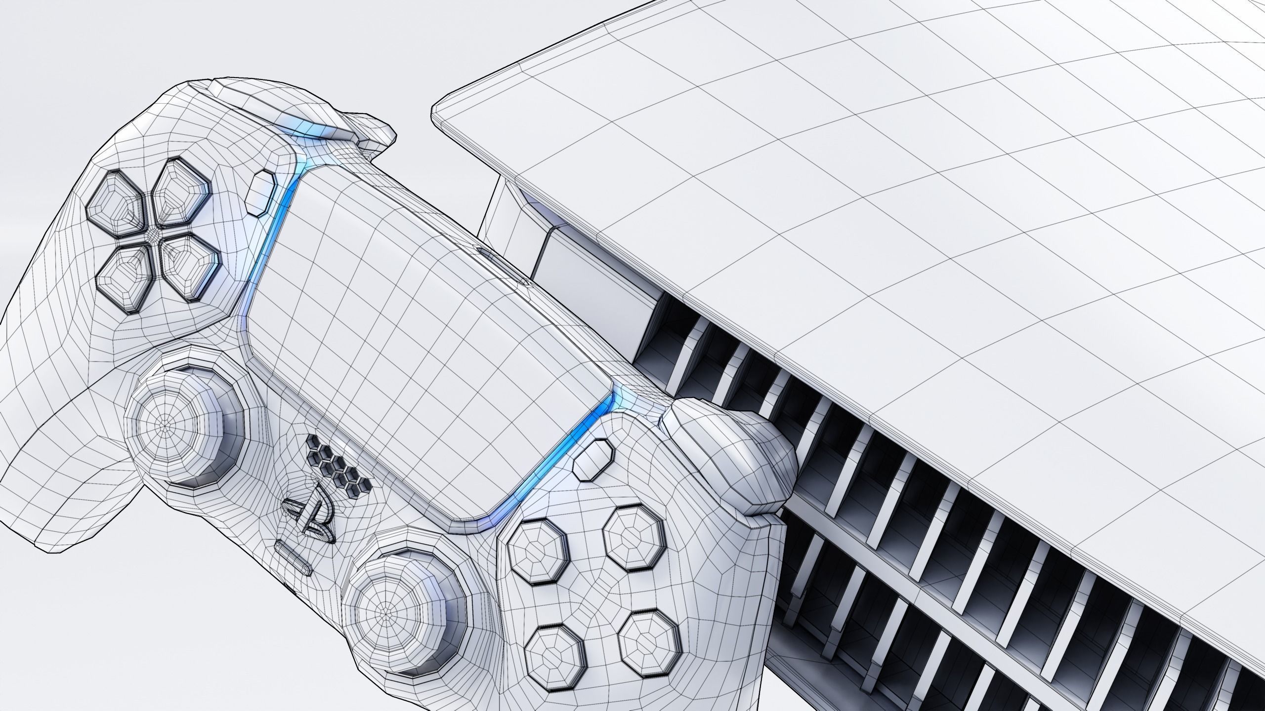 Sony Dualsense Controller - PlayStation 5 3D model | CGTrader