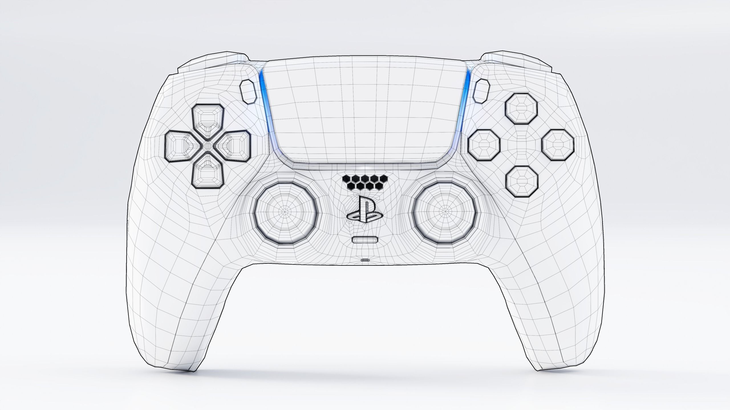 Sony Dualsense Controller - PlayStation 5 3D model | CGTrader