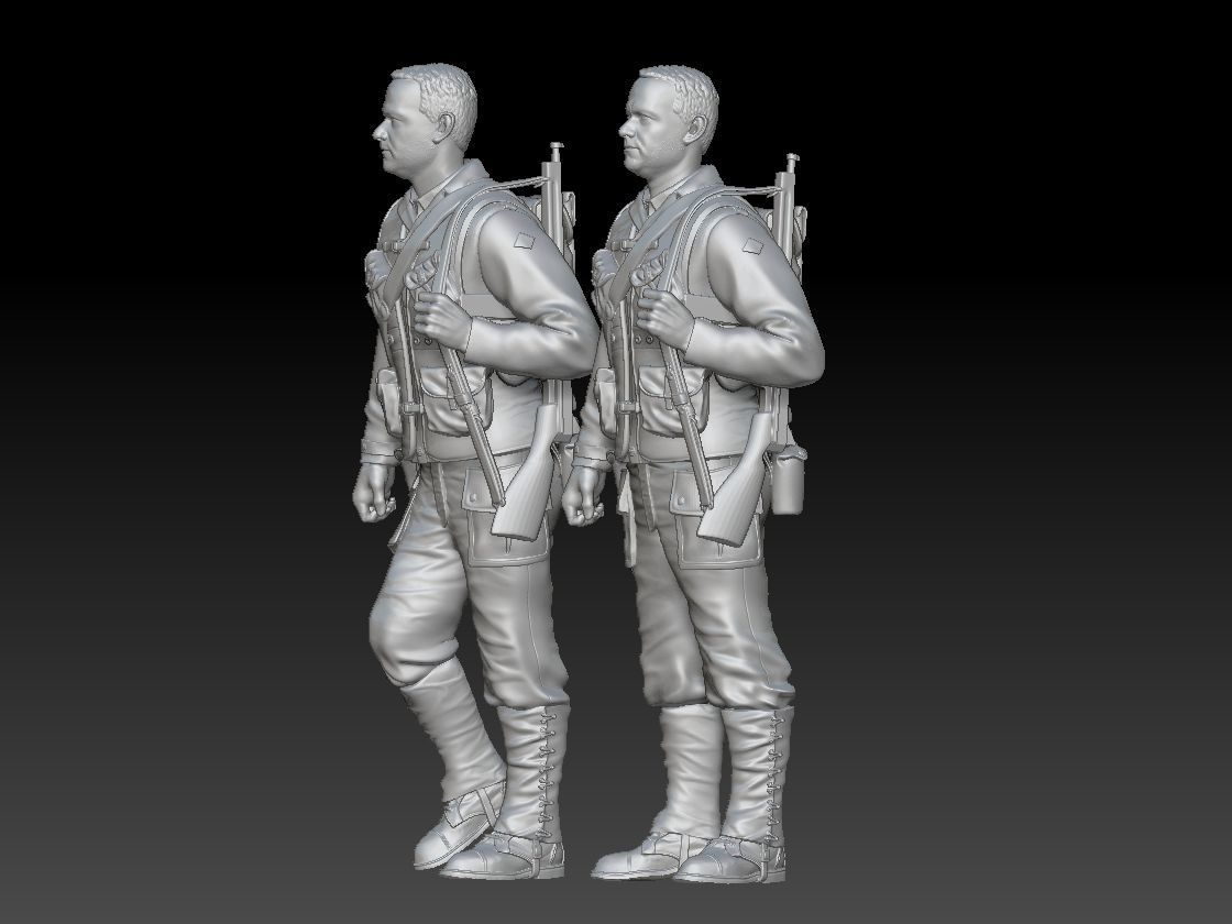 Captain Miller 3D model 3D printable | CGTrader