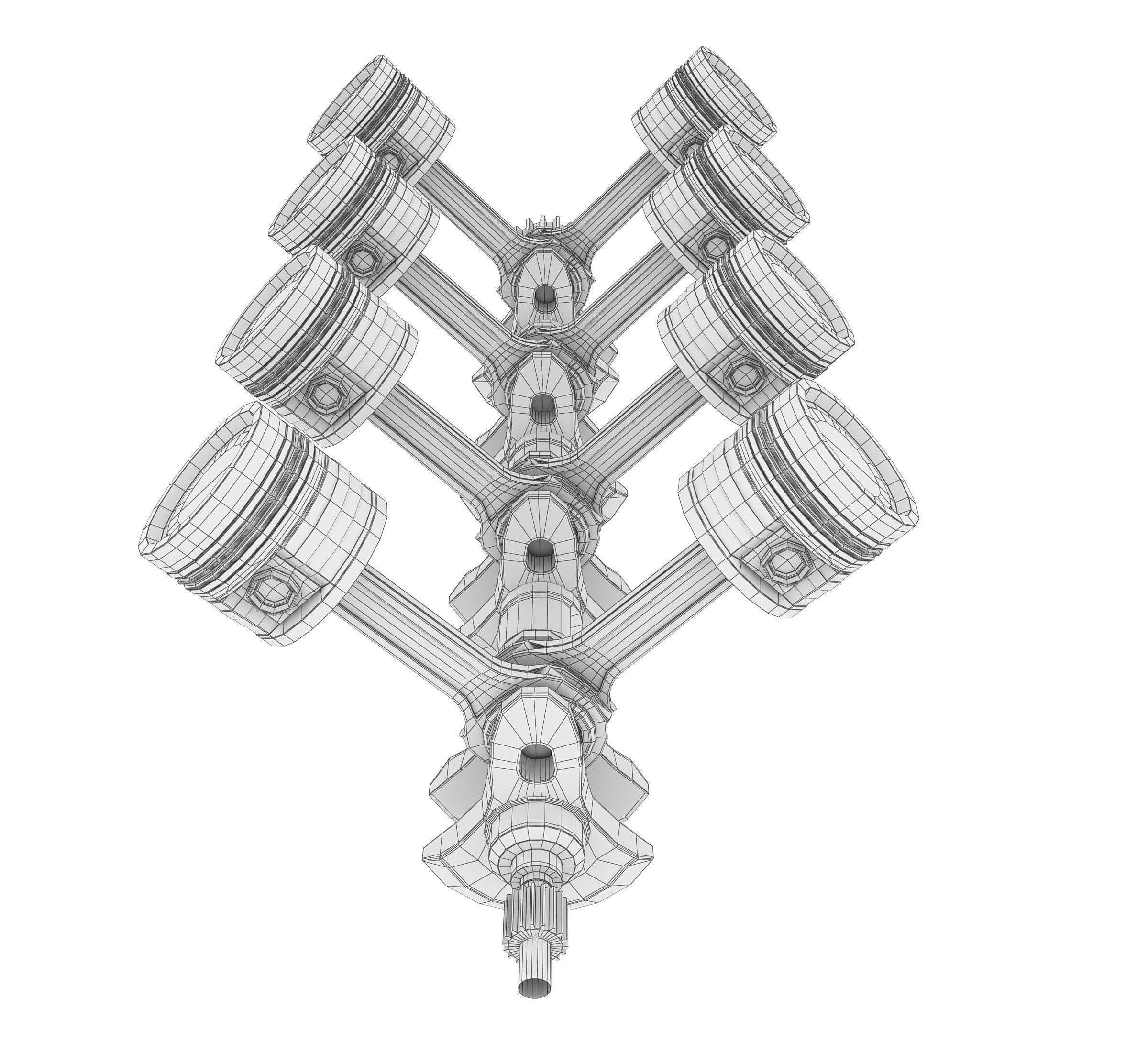 Engine work 3D model | CGTrader