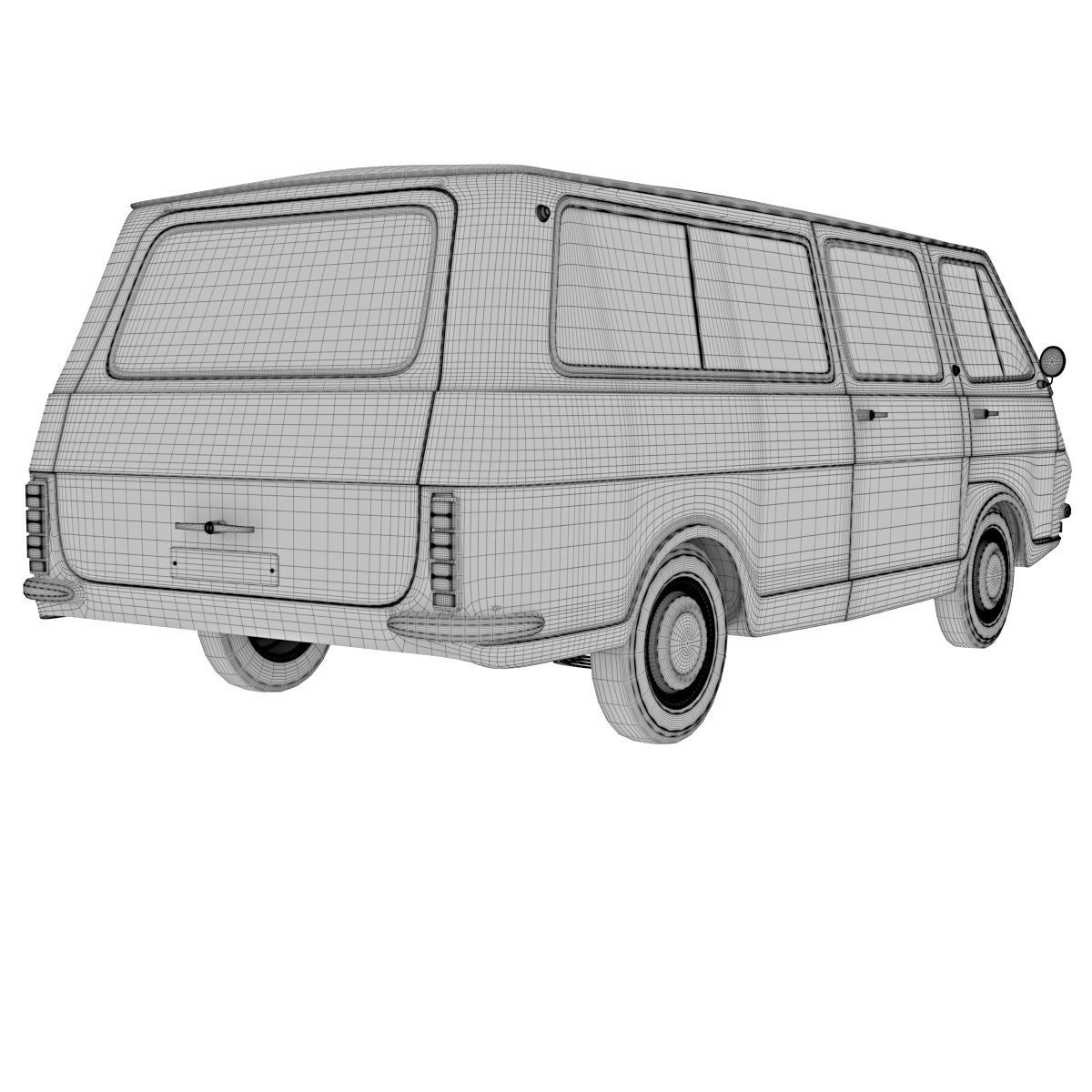 RAF bus 3D model | CGTrader