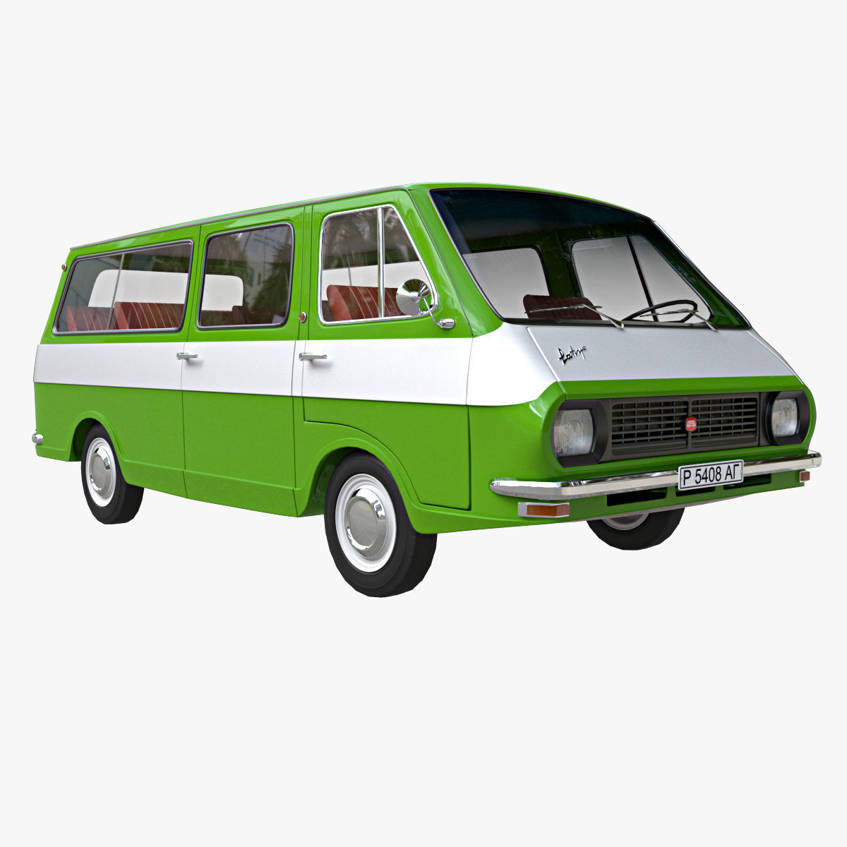 RAF bus 3D model | CGTrader