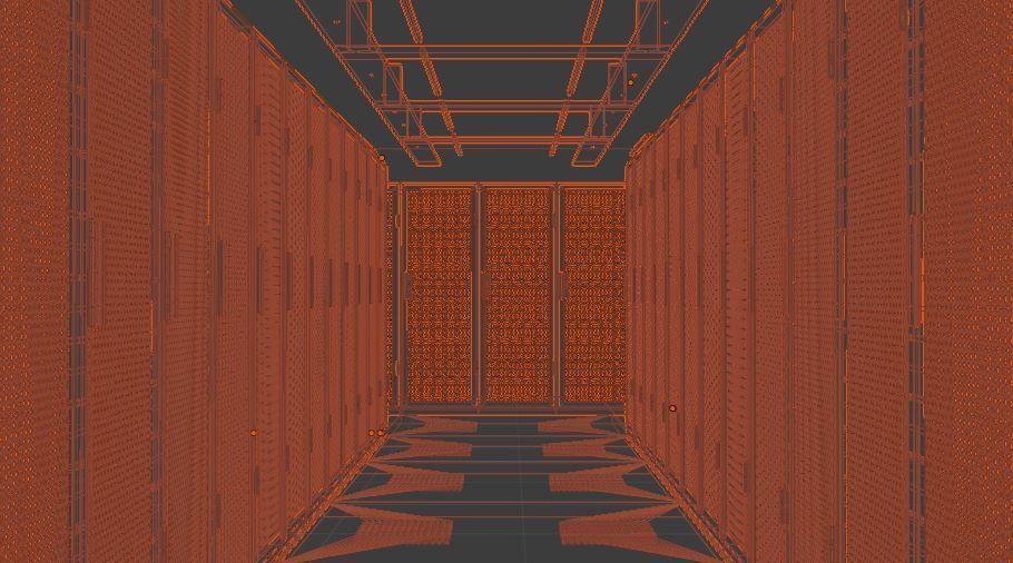 Data center server 3D model | CGTrader