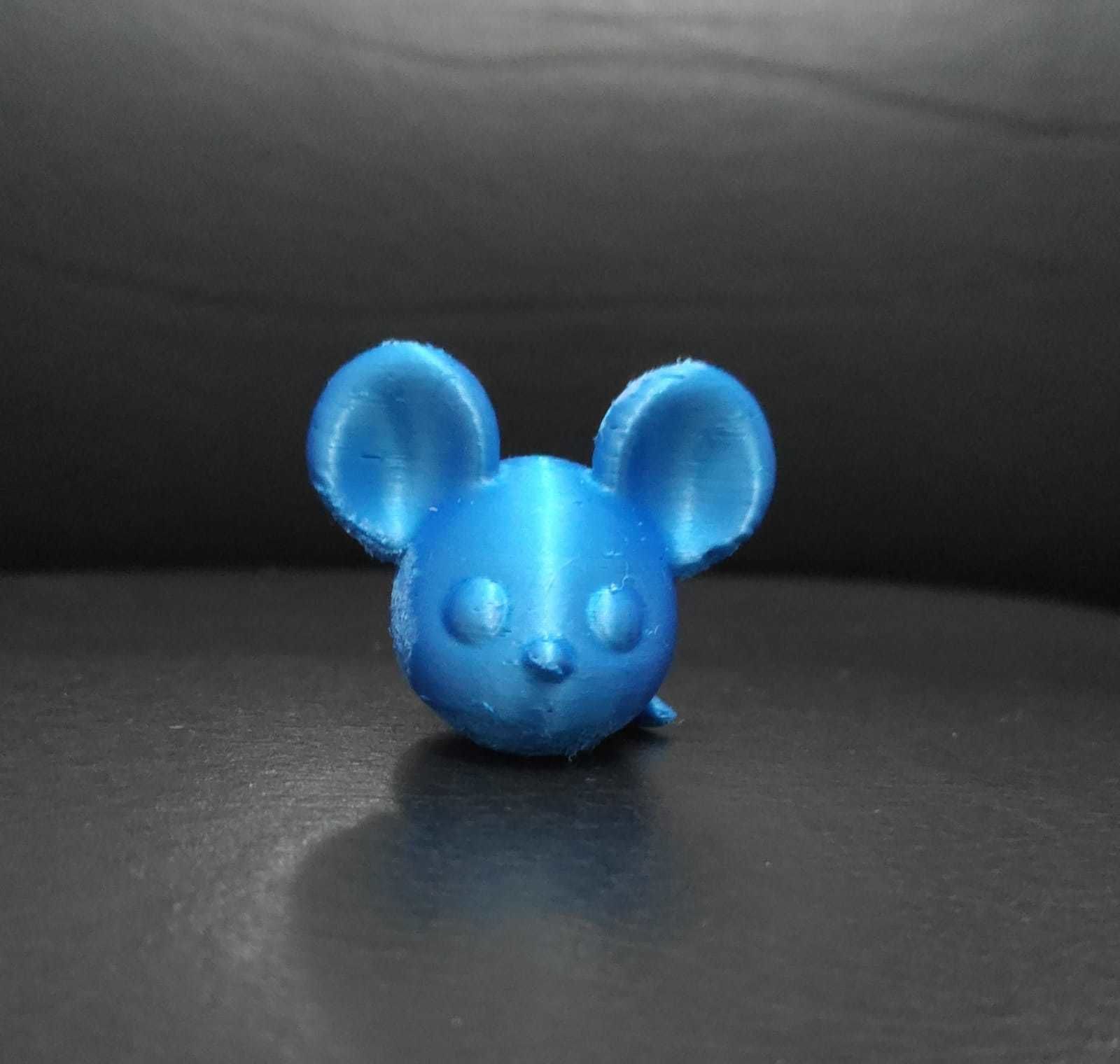 Round Mouse 3D model 3D printable | CGTrader