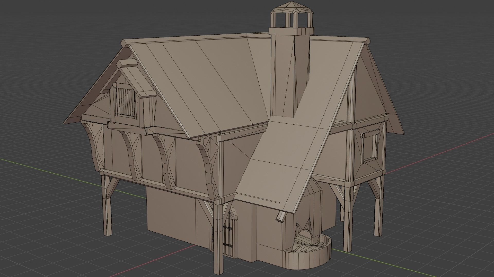 3D model medieval smithy PBR LowPoly VR / AR / low-poly | CGTrader