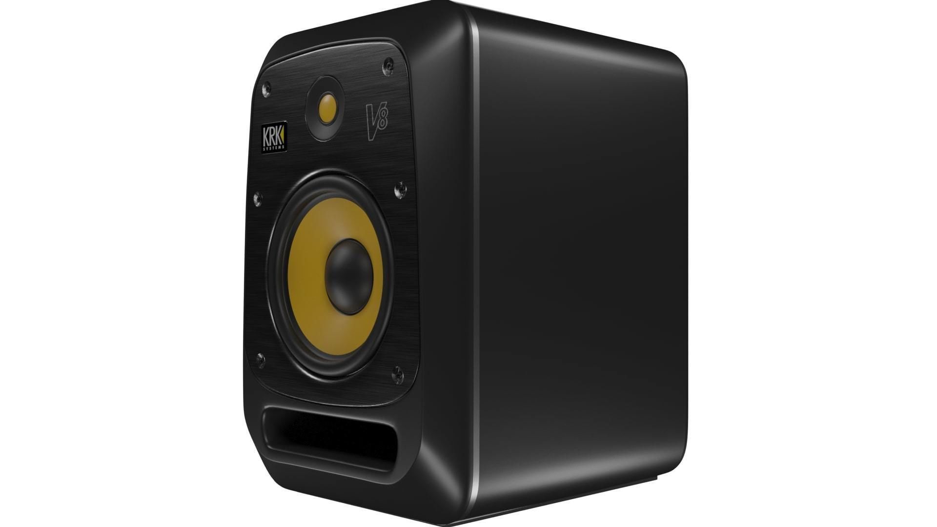 KRK V8 S4 LOUDSPEAKER MONITOR 3D model | CGTrader