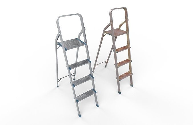 3D model Step Ladder 01 VR / AR / low-poly | CGTrader