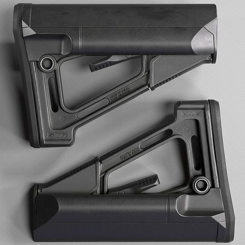 3D model Magpul STR stock VR / AR / low-poly | CGTrader