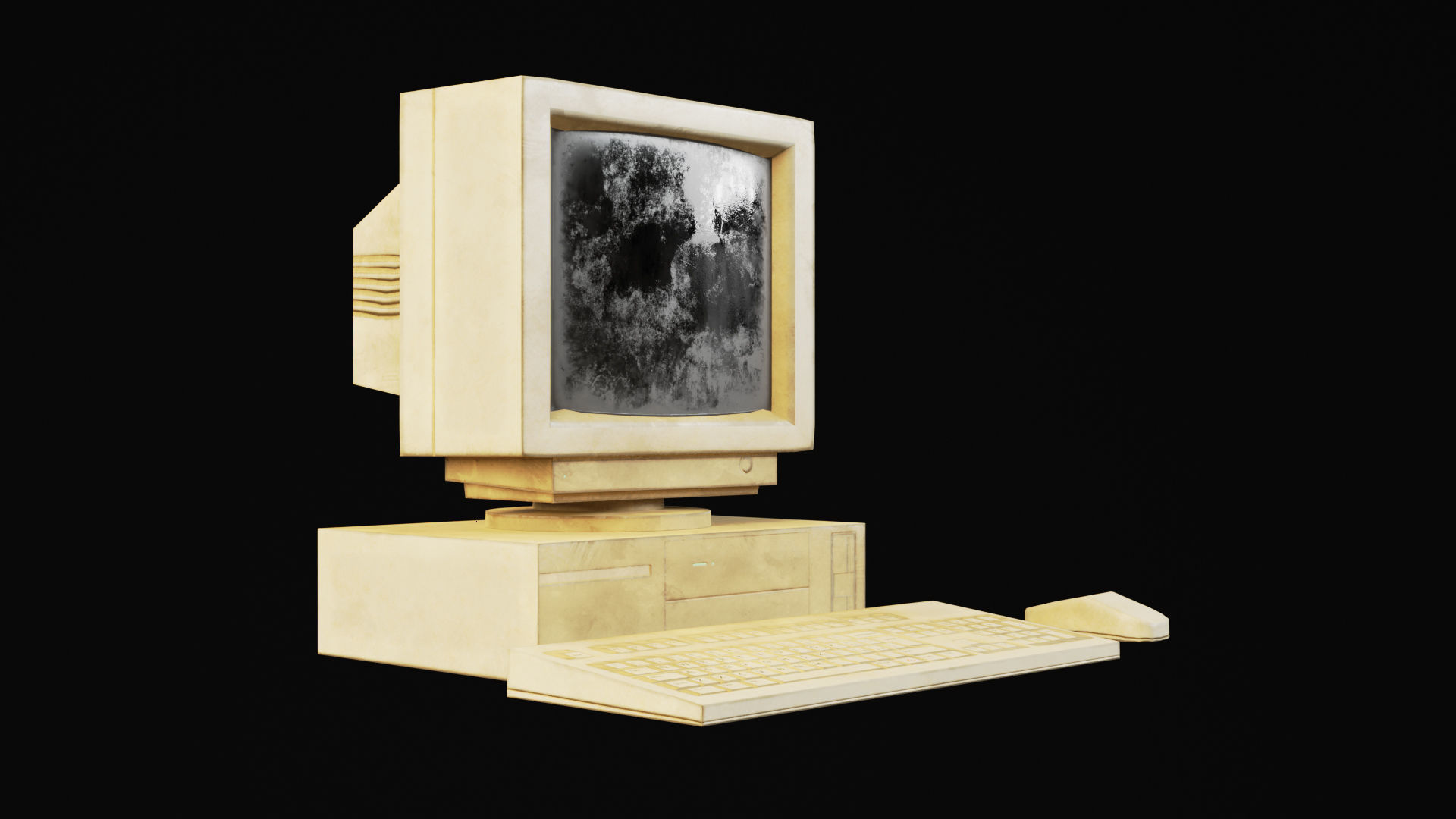3D model Dirty 90s Pc Game Ready VR / AR / low-poly | CGTrader