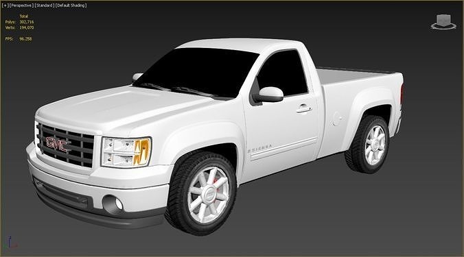 GMC Sierra By RBM 3D model | CGTrader