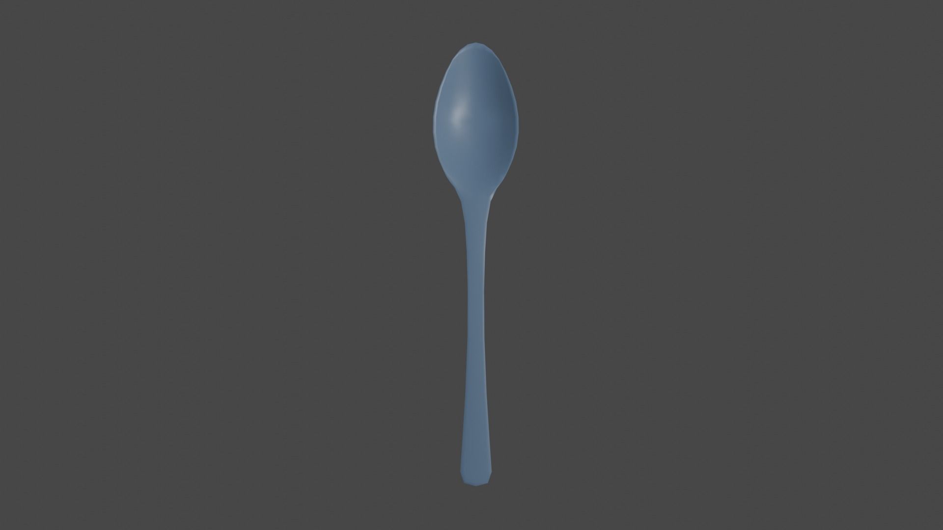 Spoon low poly free VR / AR / low-poly 3D model | CGTrader
