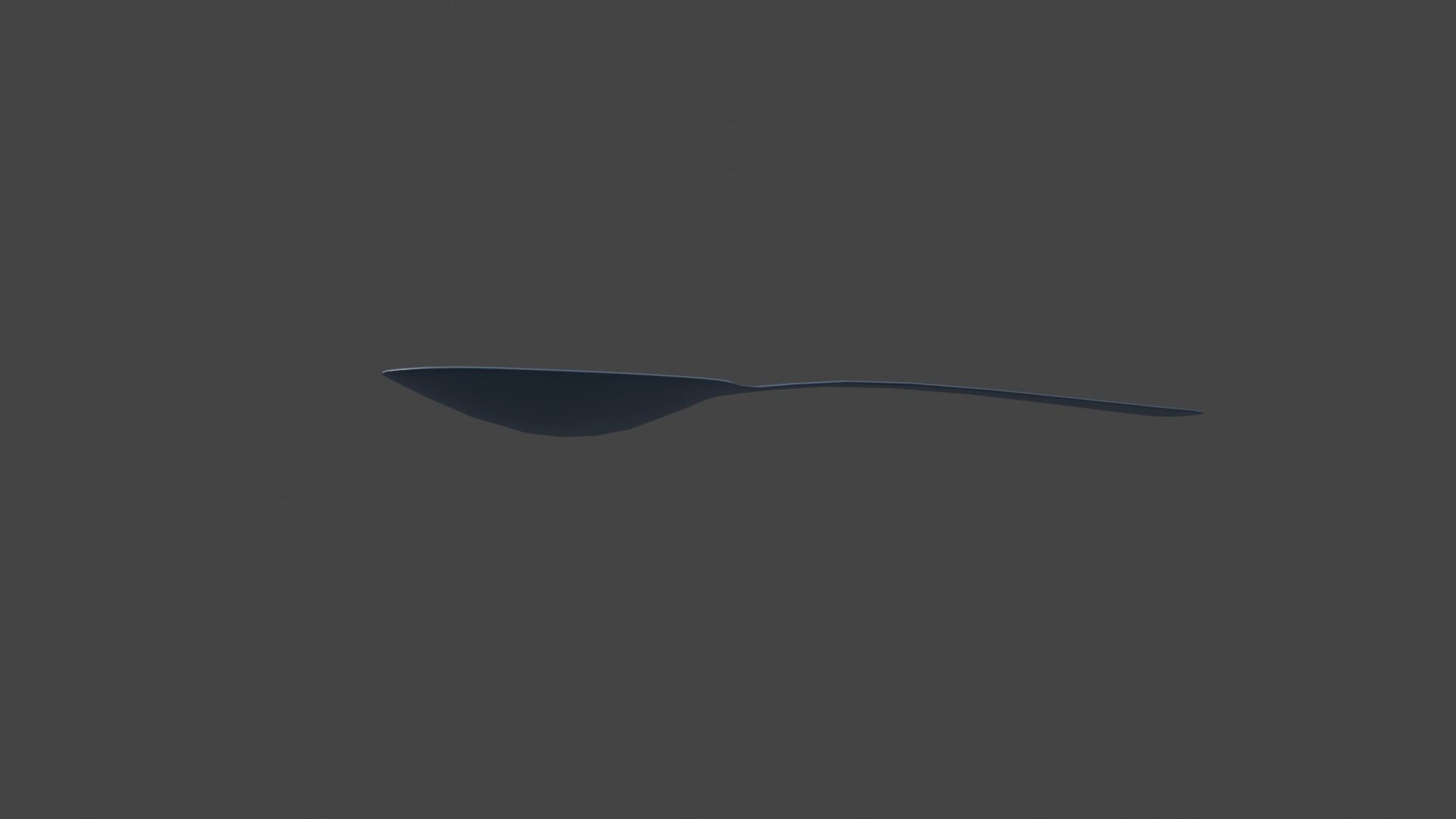 Spoon low poly free VR / AR / low-poly 3D model | CGTrader