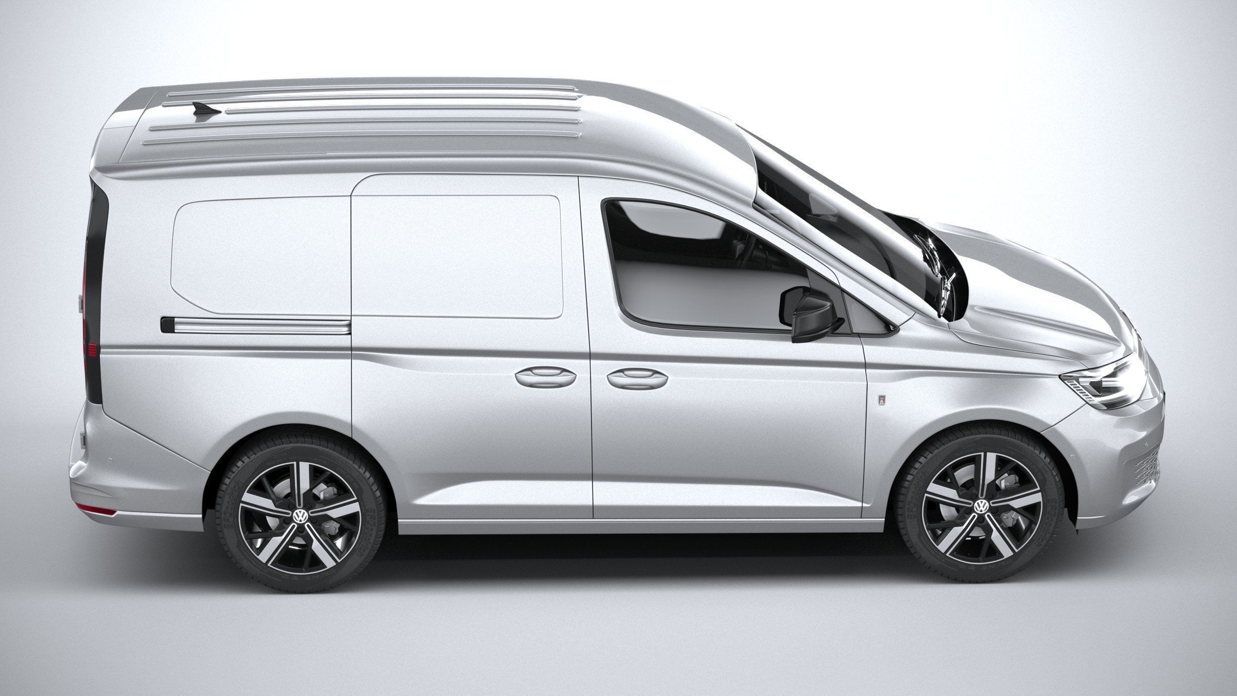 Volkswagen caddy commerce pro van 2022 3D model | CGTrader