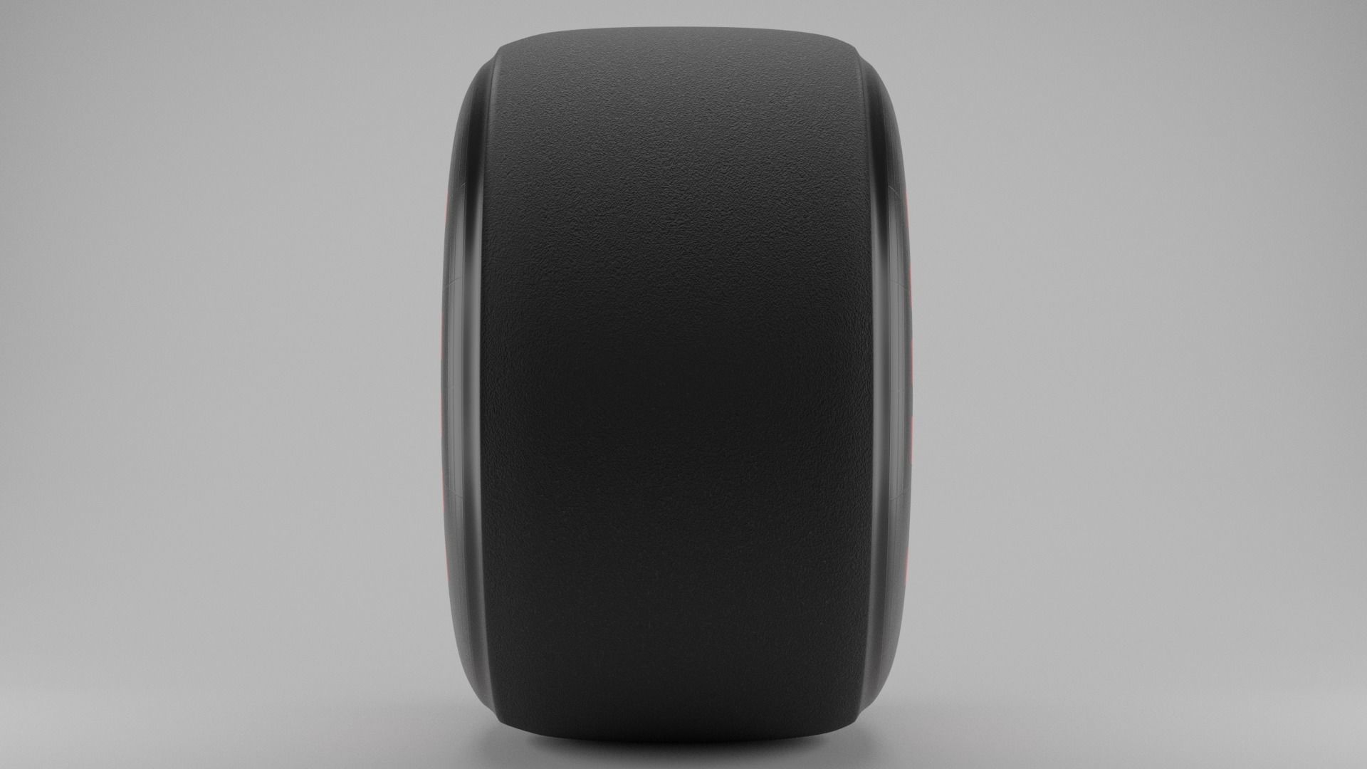 Formula One Slick Racing Tire with Rim 3D model | CGTrader