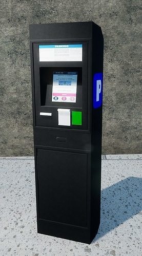 Parking Meter free 3D model | CGTrader