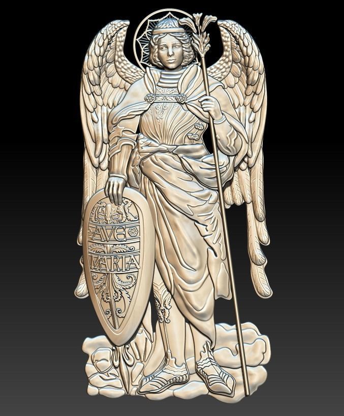 AVE MARIA 3D model 3D printable | CGTrader