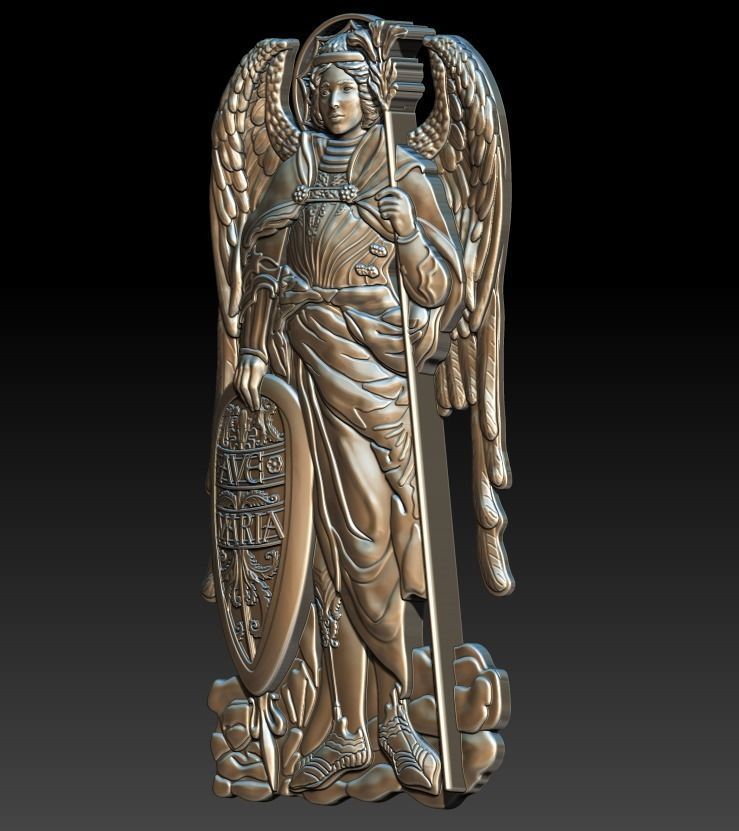 AVE MARIA 3D model 3D printable | CGTrader