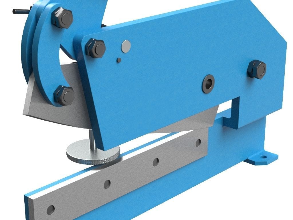 Hand Lever Shear 3D model | CGTrader