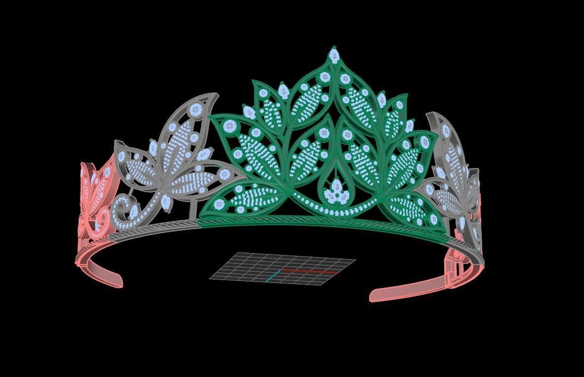 PRINCESS CROWN-JEWEL 3D model 3D printable | CGTrader
