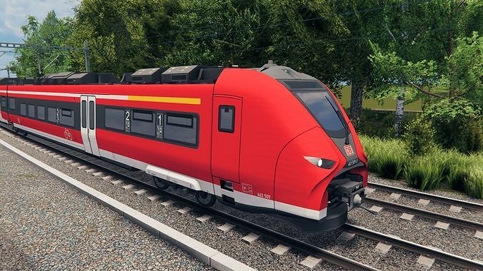 3D model Siemens Mireo DB Regio VR / AR / low-poly | CGTrader