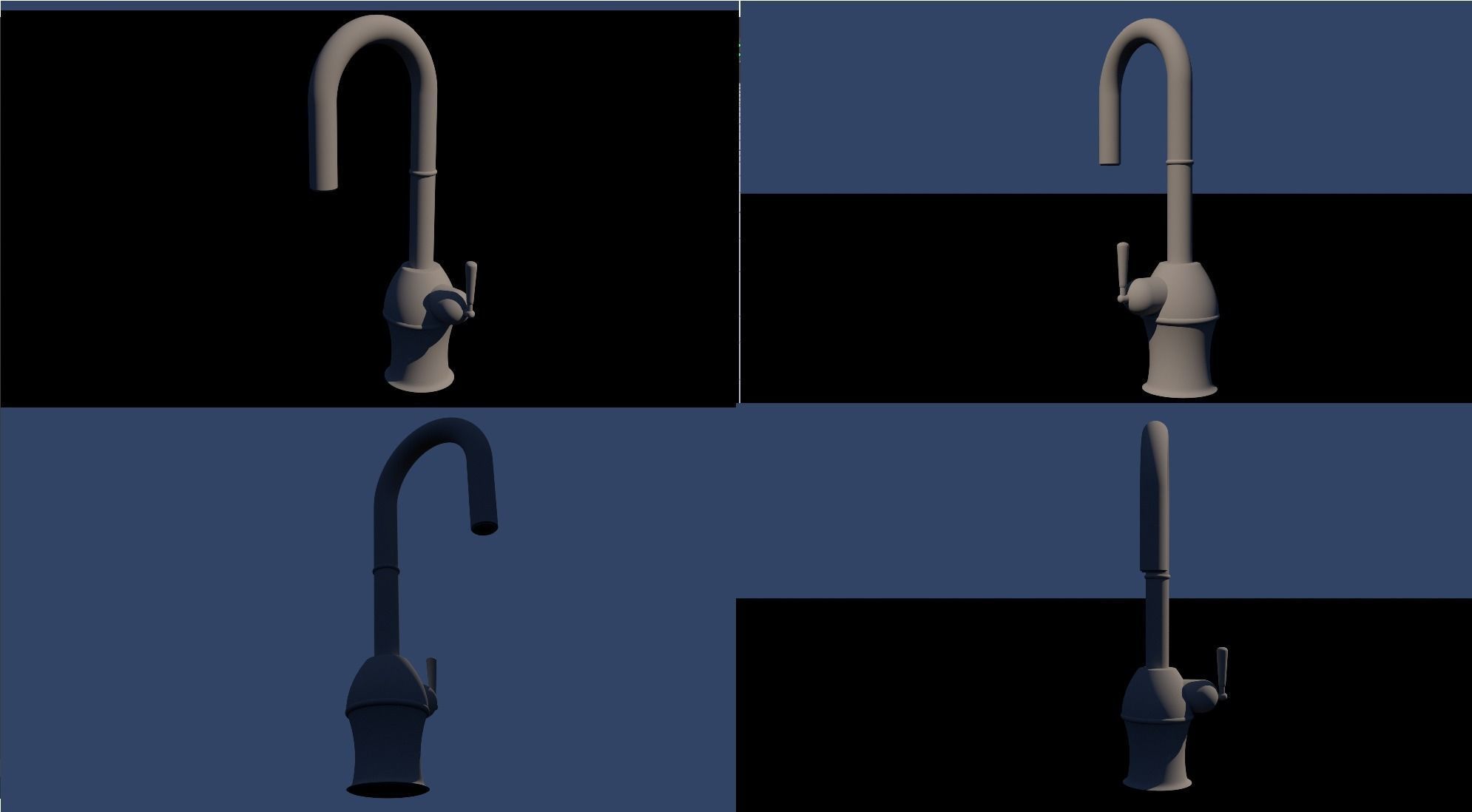 basic tap 3D model rigged | CGTrader