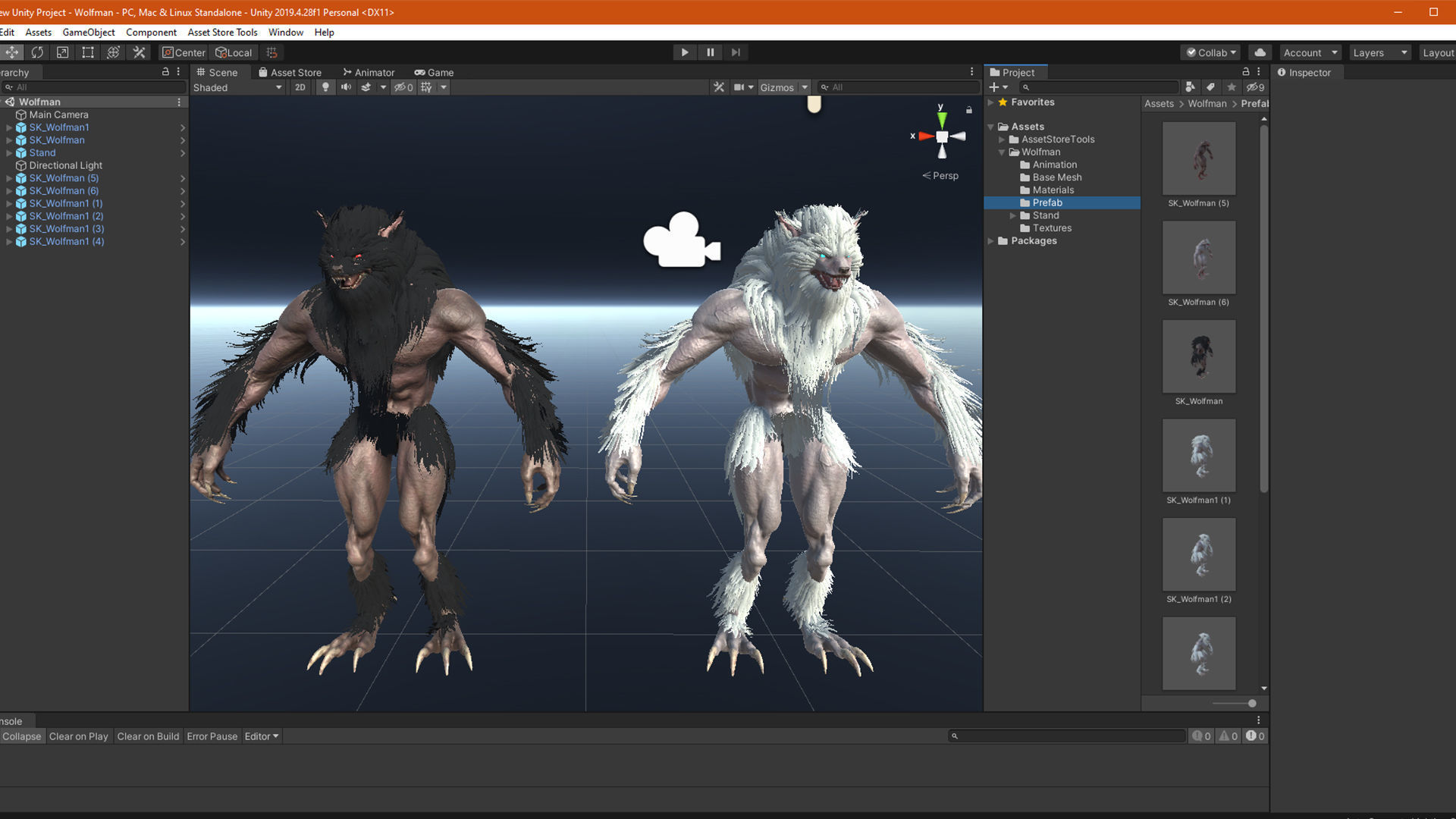 3D model Wolfman - Game Ready VR / AR / low-poly | CGTrader
