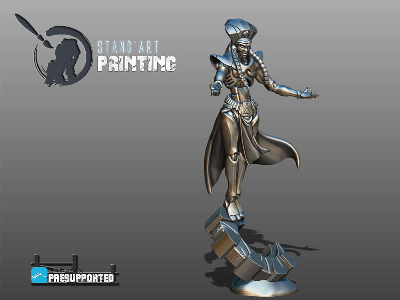 Ashanti the queen of behond 3D model | CGTrader