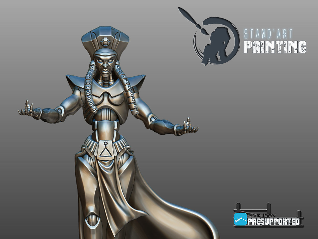 Ashanti the queen of behond 3D model | CGTrader