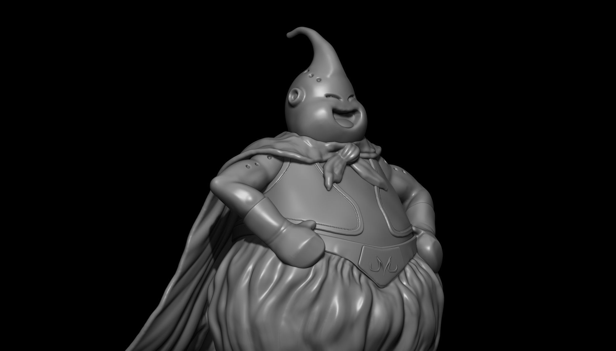 Majin Boo gordo Dragon Ball - Modelo de impresion 3D 3D model 3D ...