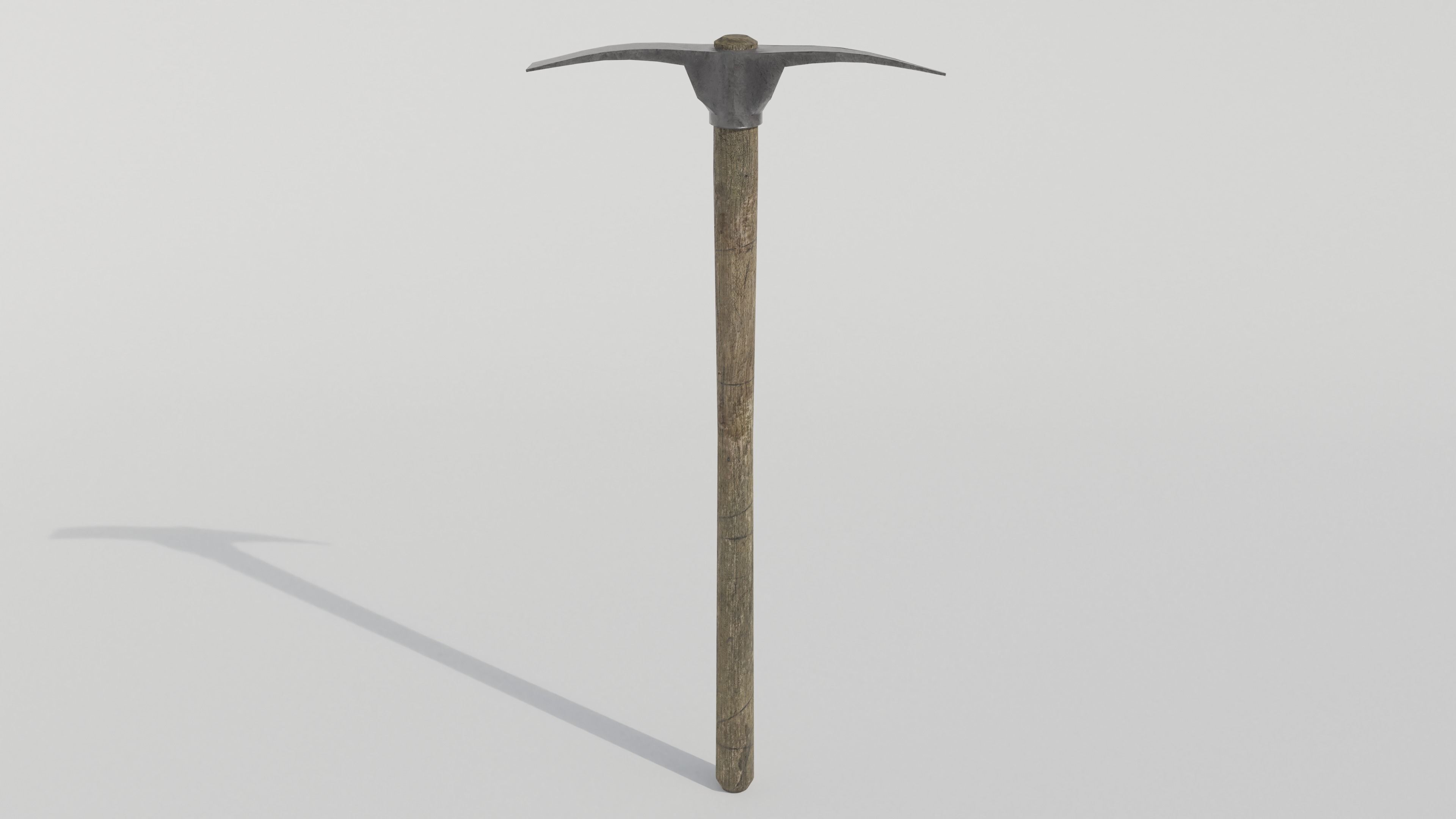 3D model Low poly pickaxe VR / AR / low-poly | CGTrader