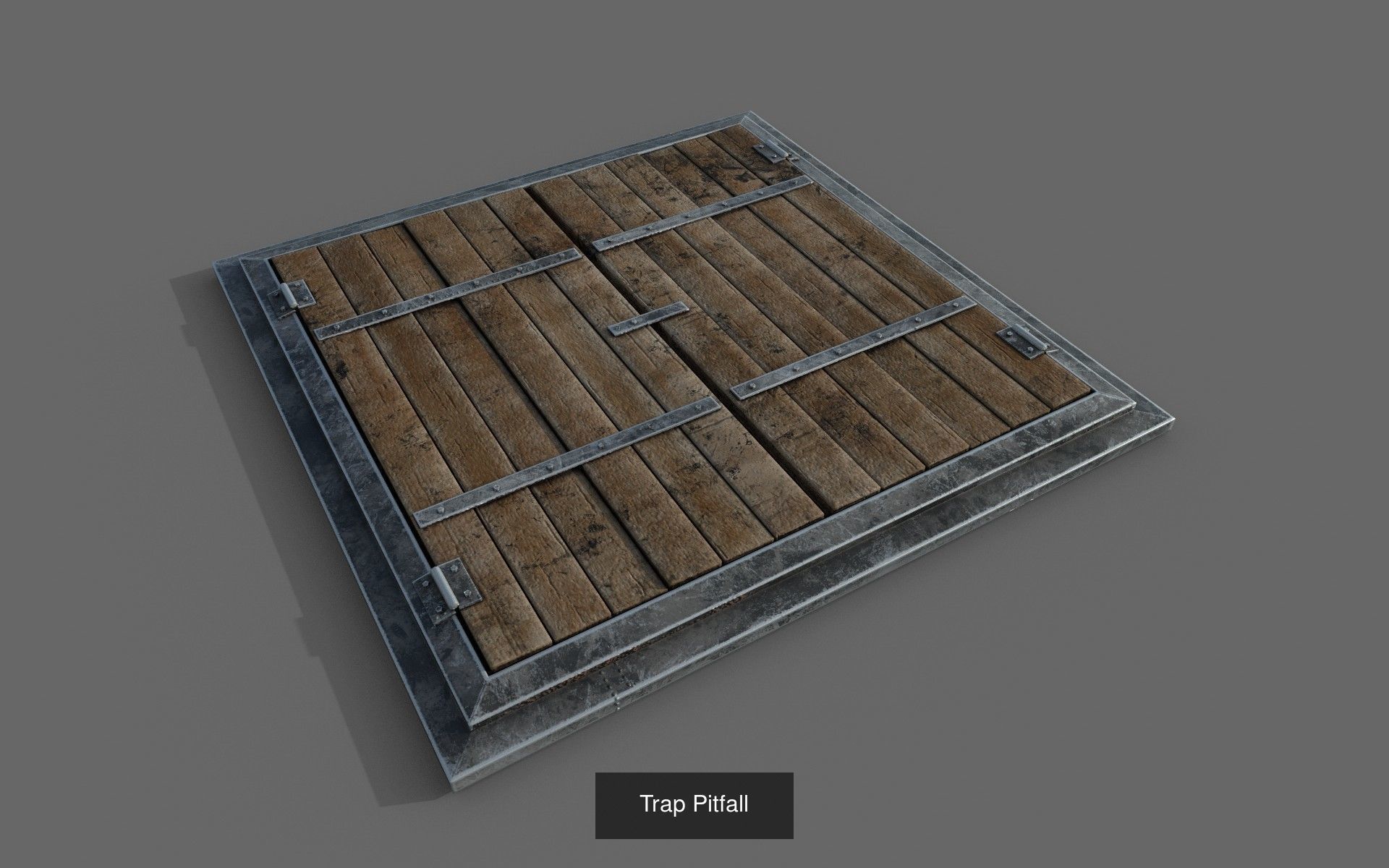 3D Model Collection Trap Pitfall Texture Pack VR / AR / low-poly | CGTrader