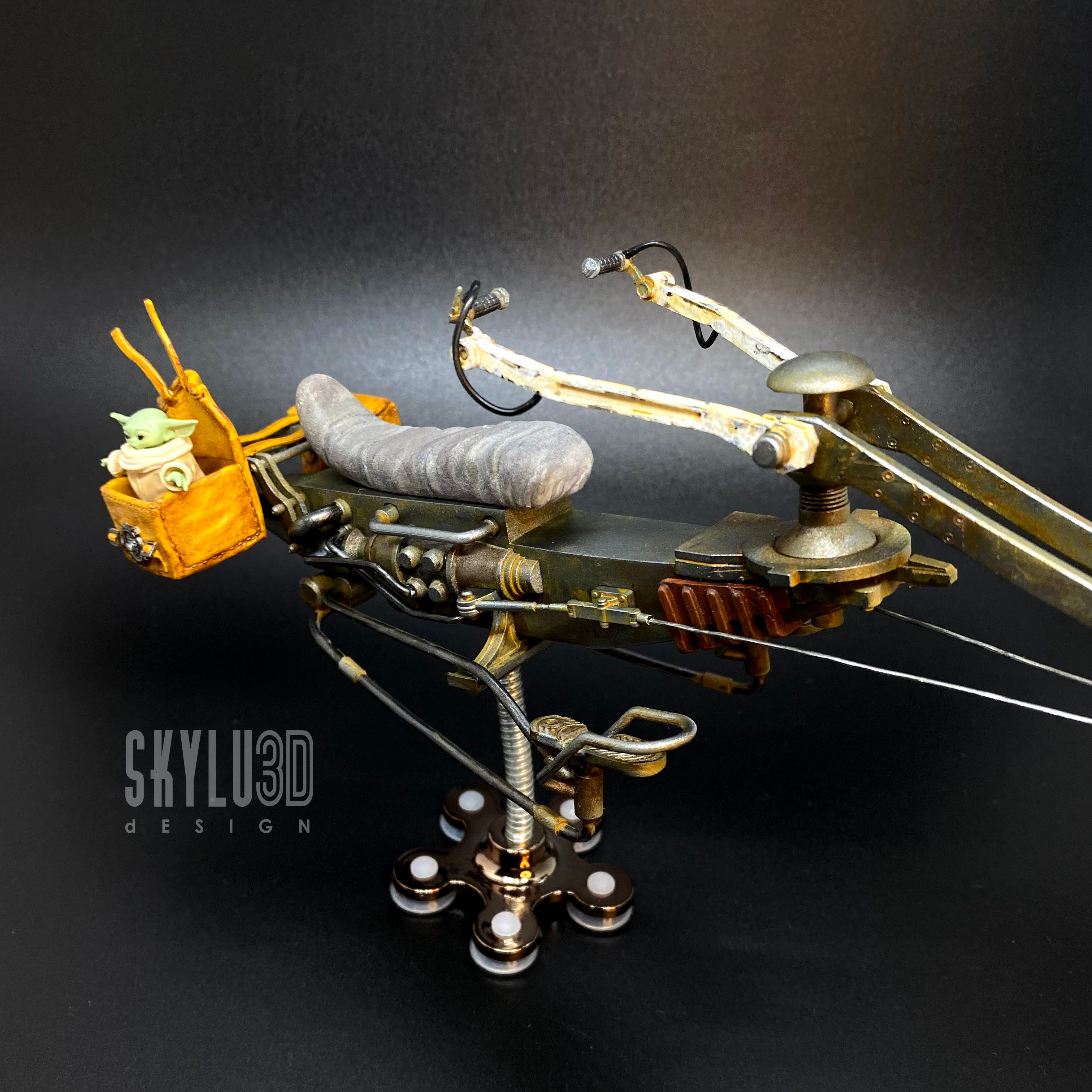 Mandalorian Swoop Bike 3D Print STL 3D model 3D printable | CGTrader