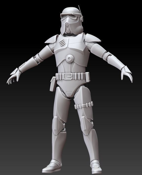 AT-RT Driver One12 Scale figure Conversion STL Kit 3D model 3D ...