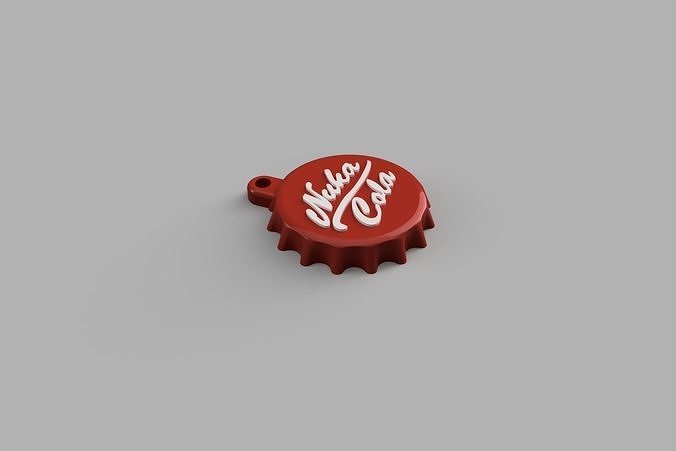 Keychain 3D model 3D printable | CGTrader