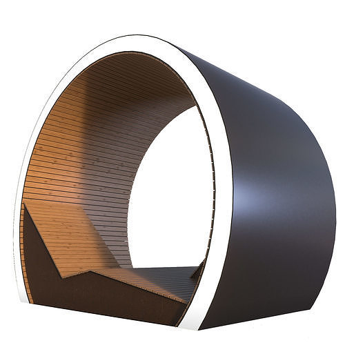 Fusion bench 3D model | CGTrader