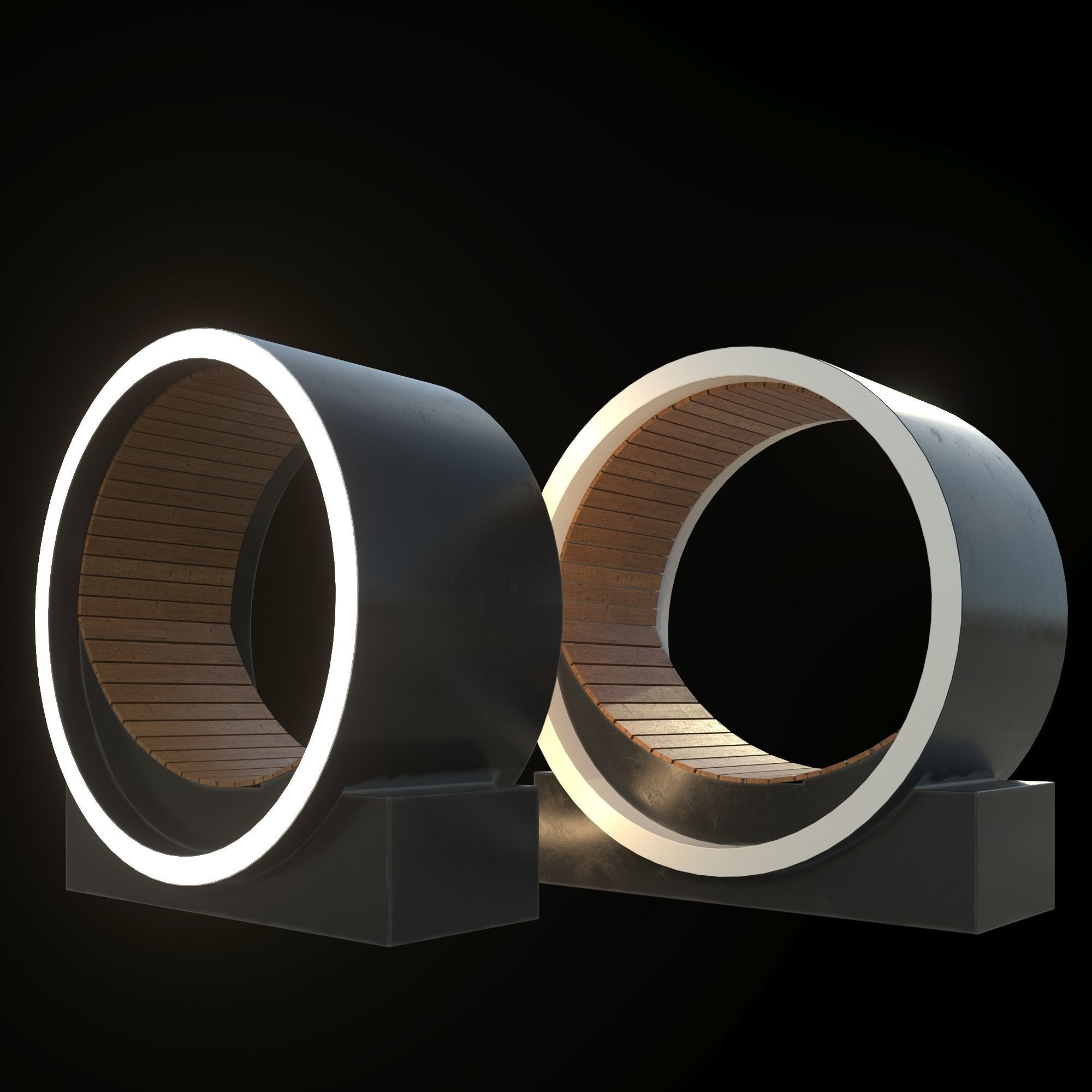 Fusion Bench V1 3D model | CGTrader