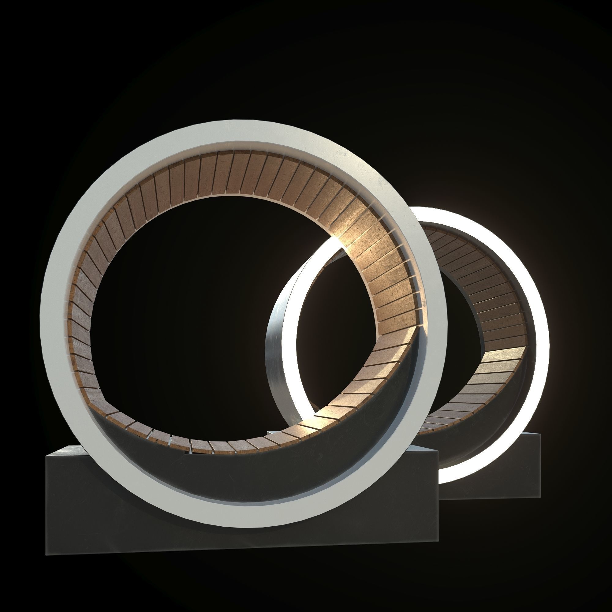 Fusion Bench V1 3D model | CGTrader